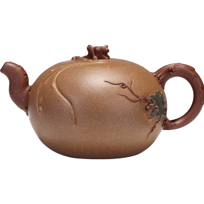 工艺美术师原矿老段泥包邮南瓜壶