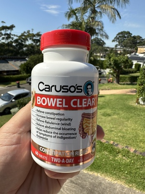 澳洲直邮Carusos卡卢索清肠片60粒