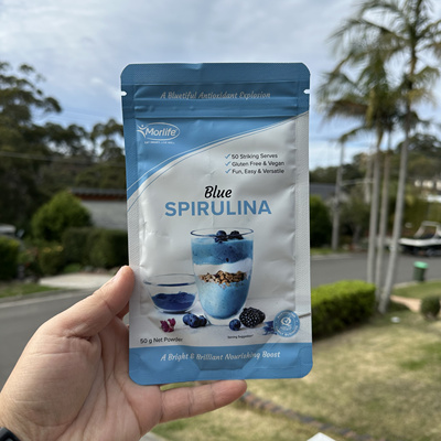 澳洲直邮Morlife Blue Spirulina Powder 50g