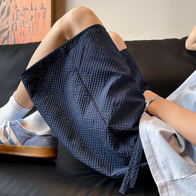 备货50W件2026夏季新款男泡泡纱五分裤DK58631