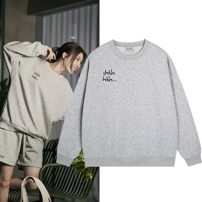 我们的秘密Lingorm邝玲玲同款宽松加绒卫衣女Always Wonder上衣服