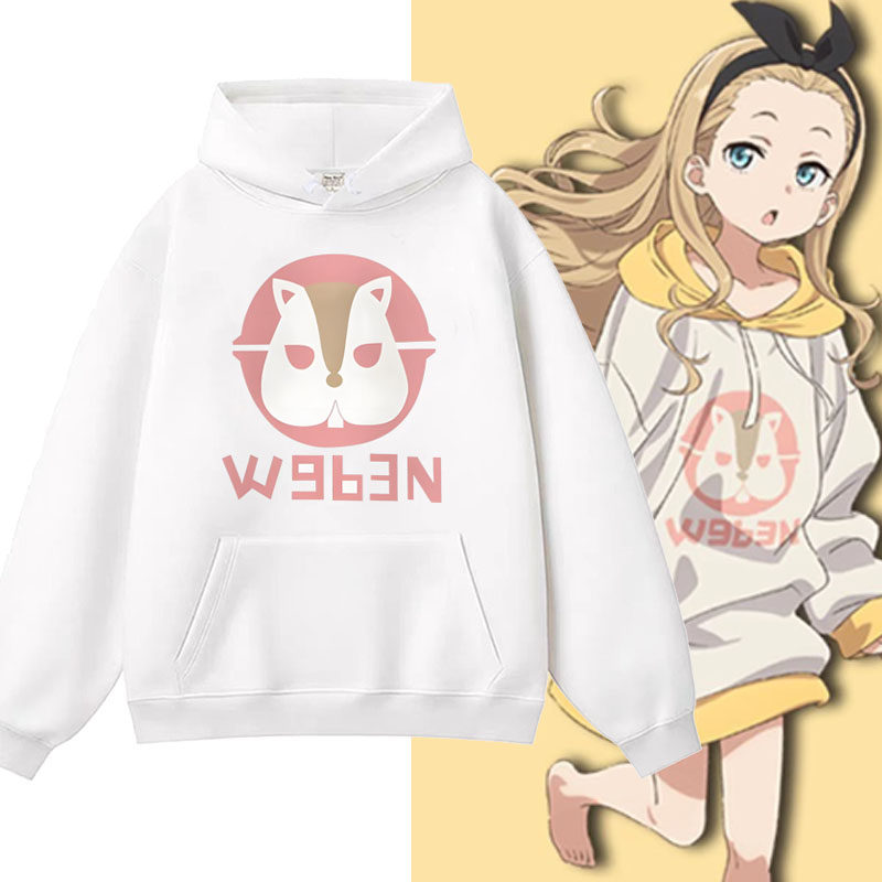 Lycoris Recoil莉可丽丝胡桃cos男女痛衣服秋冬加绒卫衣可爱外套