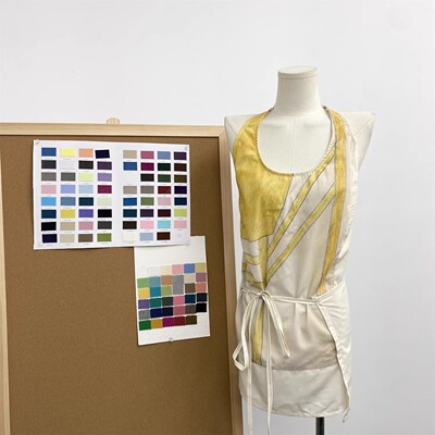 围裙式挂脖无袖吊带露背上衣du