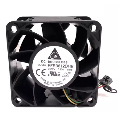 台达 FFR0612DHE 6038 12V 3.3A 6CM/厘米 暴力 大风量服务器风扇