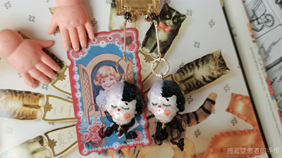 拖延患者原创手作耳饰耳饰