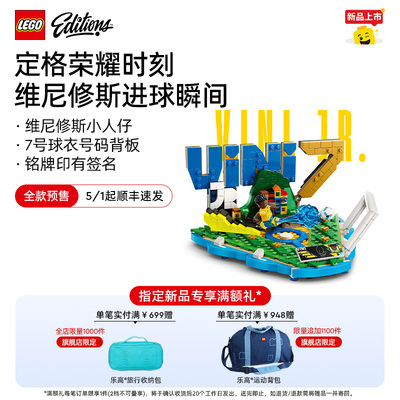 乐高43027维尼修斯进球瞬间