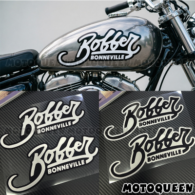 适用凯旋高金本田拉花复古机车bobber摩托车油箱边盖车身装饰贴纸