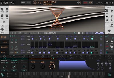 Tracktion  Dawesome Kontrast 合成器 中国总代理