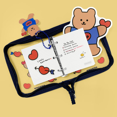 韩国活页迷你追星手账口袋本