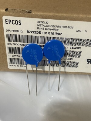 EPCOS 西门子压敏电阻 S20K130 B72220S0131K101