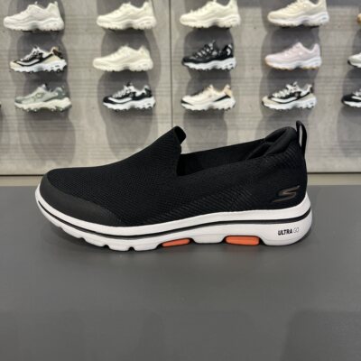 Skechers斯凯奇夏季男款休闲鞋一脚蹬网面休闲透气健步鞋55500