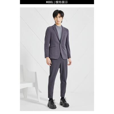 Q3QDX051SA利家新款休闲商务男装秋冬款西服单衣外套
