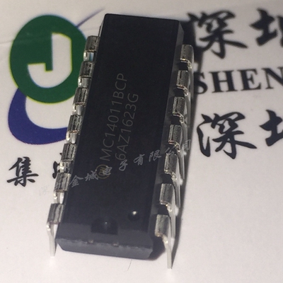 MC14011BCP  DIP14全新原装现货 MC14011 可含税