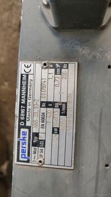 德国Perske高速主轴电机带夹具D68167