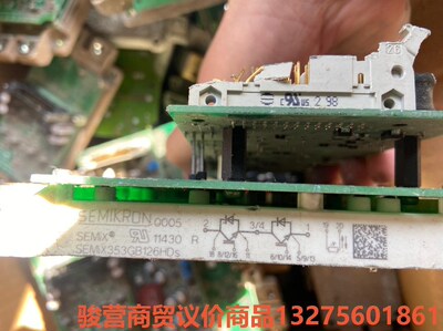 SEMiX353GB126HDS 西门康IGBT一手拆机 功骏营商贸-议价