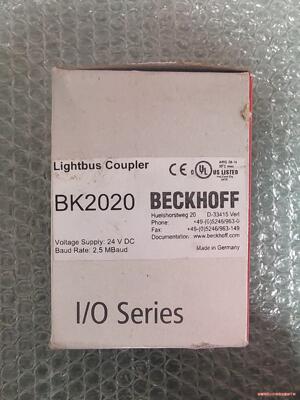 全新原装正品 BECKHOFF 倍福 BK2020  现货议价商品
