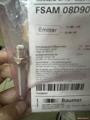 堡盟Baumer FSAM 08D9002/S35 螺杆光电骏营议价商品