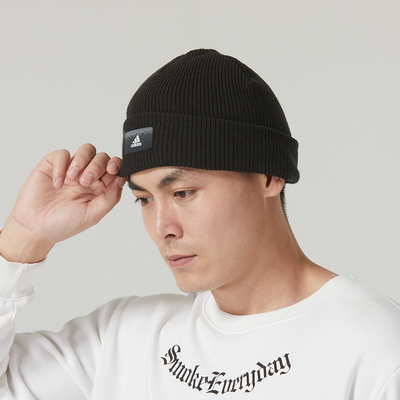 adidas阿迪达斯官方针织套头帽子男女夏季保暖毛线帽26新款IB2661