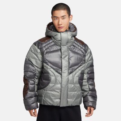 Nike耐克运动衣男装冬季新款保暖立领连帽休闲服服外套FB7424