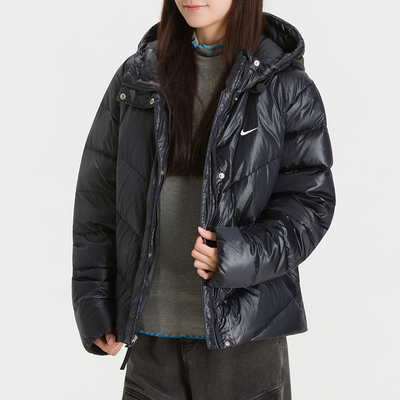 NIKE耐克女装羽绒服26秋冬新款保暖厚外套休闲运动上衣IF5916-010
