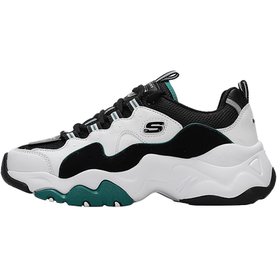 Skechers斯凯奇女鞋厚底熊猫鞋26新款户外运动复古老爹鞋12955