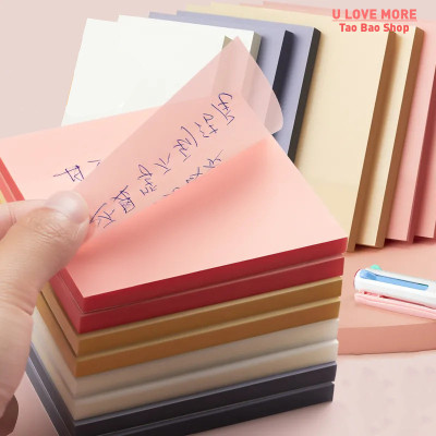 Color Transparent Sticky Note With Adhesive Self Adhesive