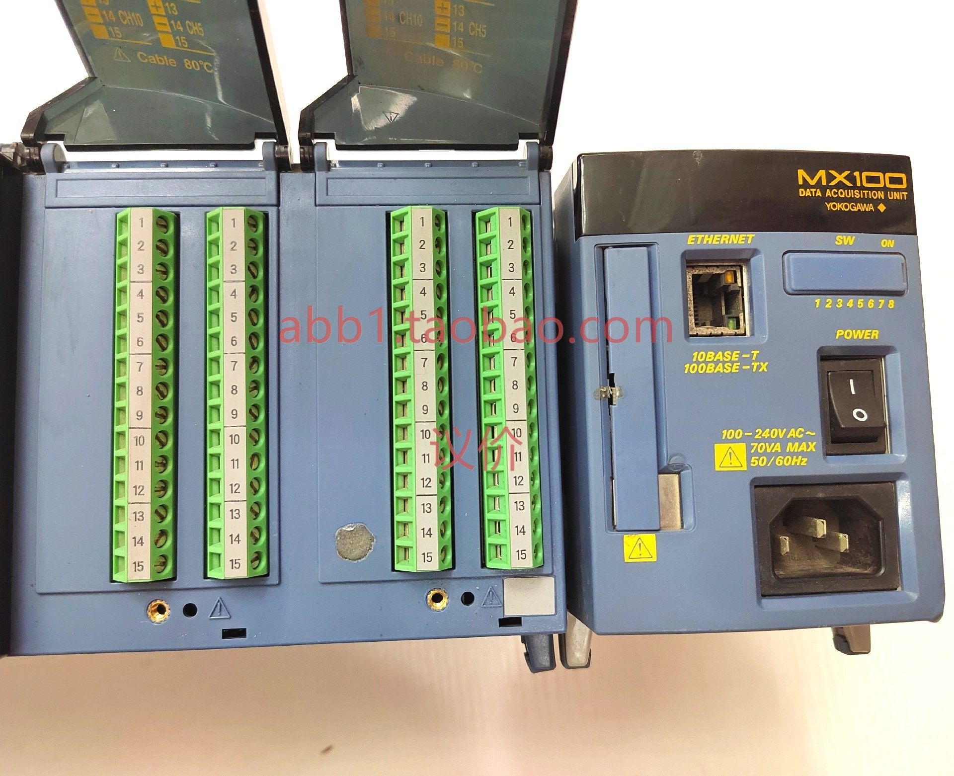 YOKOGAWA横河MX100-E-1H数据采集仪MX110-VTD-L30两组 KCC-REM-Y_虎窝淘