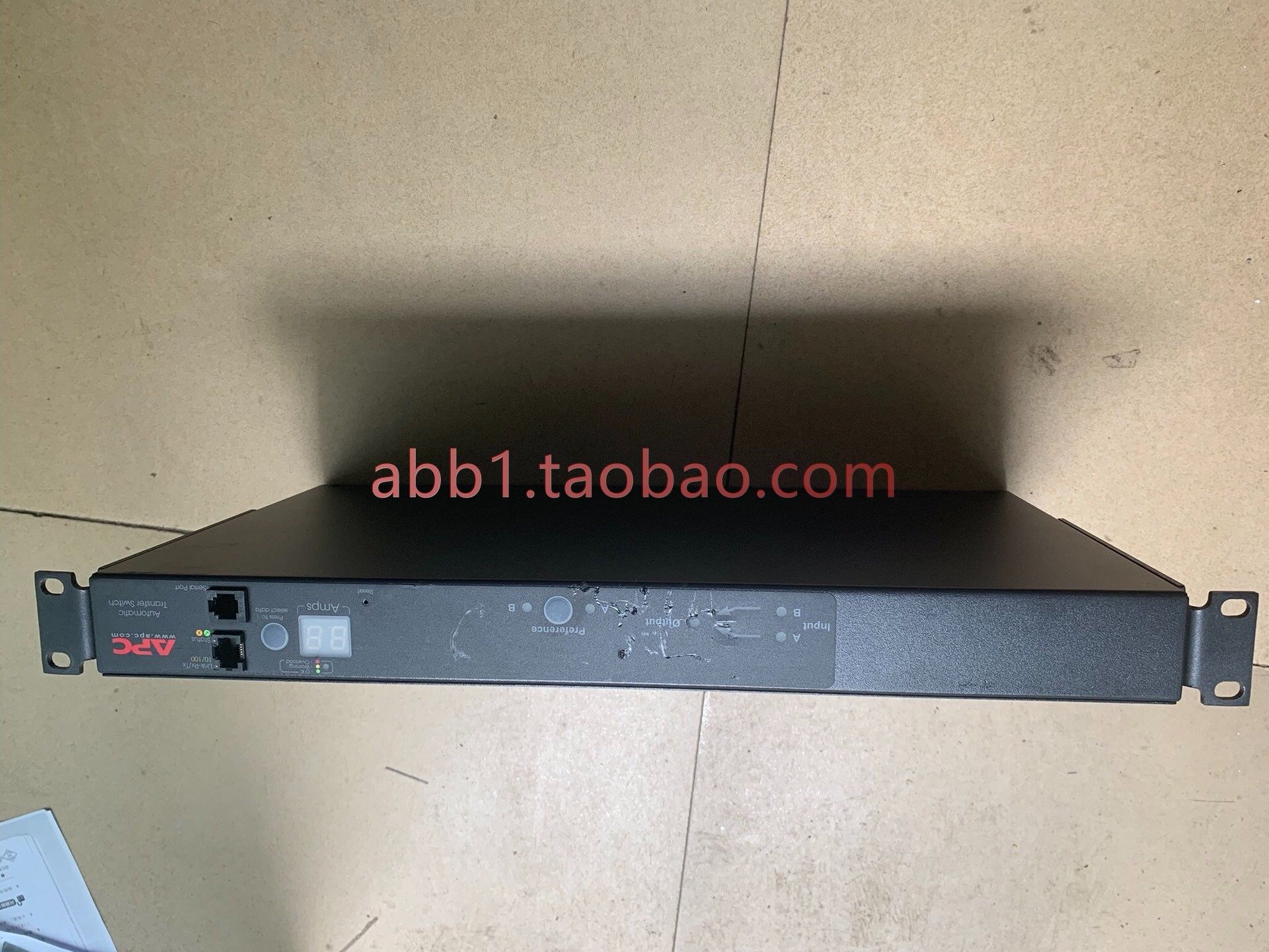 施耐德APC机架式 ATS STS PDU AP7721机架式网络电源切分配单_虎窝淘