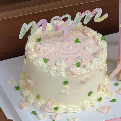 徐小包母亲节mom亚克力妈妈蛋糕配件蛋糕插牌装饰插件蛋糕插牌