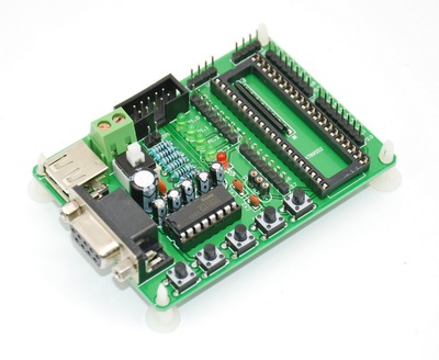 GYJ-0103单片机32个IO串口开发板