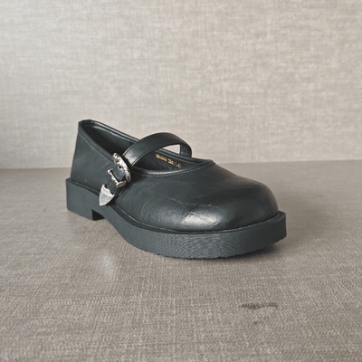 名典2024秋季新品女鞋 法式复古玛丽珍鞋舒适平底小单鞋QS66953