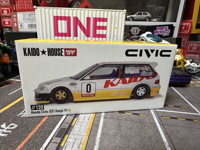 Kaido House MINIGT 164本田Civic EF V1合金汽车模型