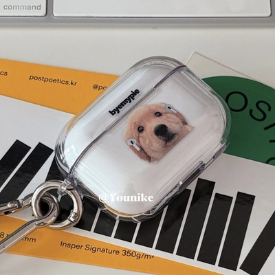 快乐的小狗韩系ins风苹果耳机壳