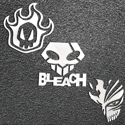 黑崎一护电脑机箱金属贴纸面具