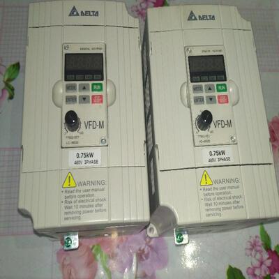 台达VFD007M43B/007M23A/004M21A变频器400W750W