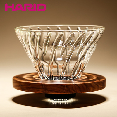 hario橄榄木滤杯v60手冲滤杯