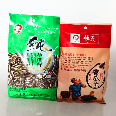 傅氏瓜子纯生瓜子不上火308克