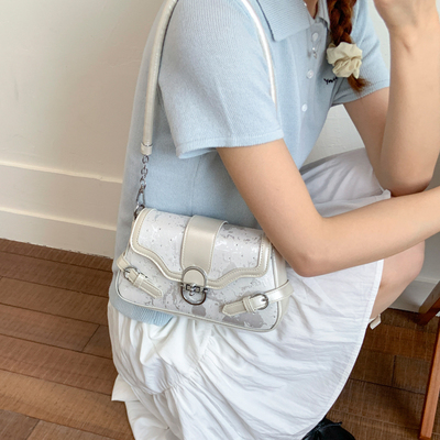 蝴蝶提花女包2025新款时尚