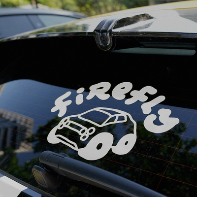 蔚来萤火虫装饰车标FIREFLY贴纸