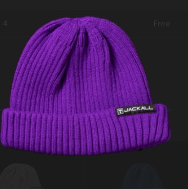 24新款 JACKALL 秋冬款加厚钓鱼帽子