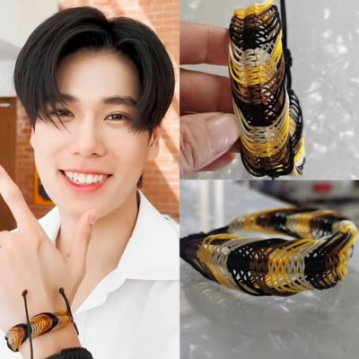 pondphuwin 陈普明同款编织手绳4色手串环 we are 我们彼此相爱