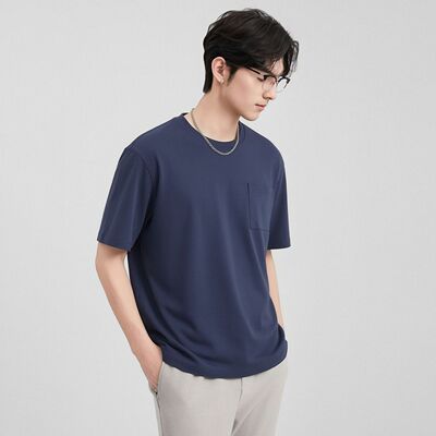 YPUT夏季新款男士透气凉感速干短袖T恤YHH144277C