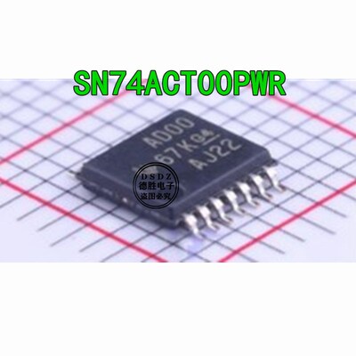SN74ACT00PWRG4 SN74ACT00PWR TSSOP-14 丝印AD00 逻辑芯片