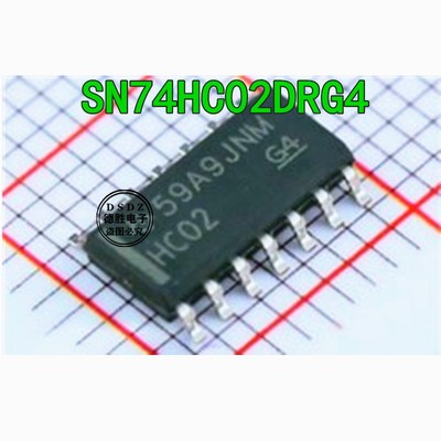 SN74HC02DR SN74HC02D 丝印 HC02 窄体SOP-14 全新原装 专业配单