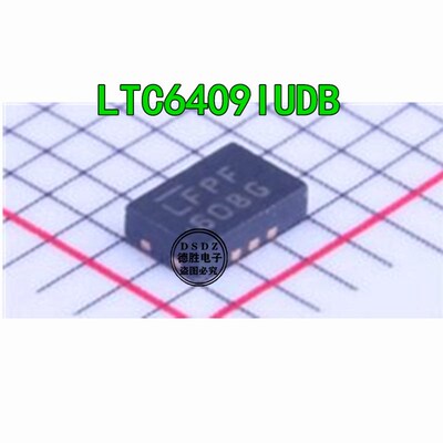 LTC6409CUDB LTC6409IUDB LTC6409HUDB  驱动器 丝印LFPF QFN10