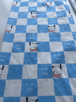 帕恰狗纯棉双纱汗布布料幅宽1.8多拍连裁针织纯棉布