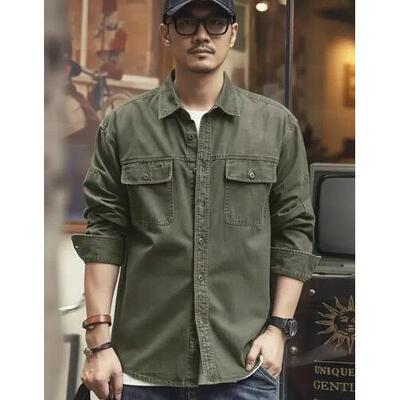 V 54317 Men Autumn Jacket Denim牛仔夹克