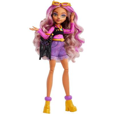 代购Monster High娃娃益智玩耍塑料可动桌面展示玩具正版奇幻