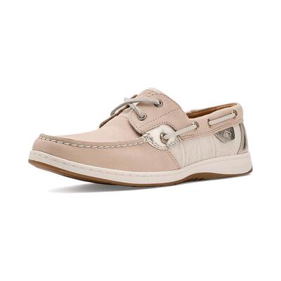 海外代购SPERRY女士时尚休闲鞋记忆海绵全天舒适圆头系带
