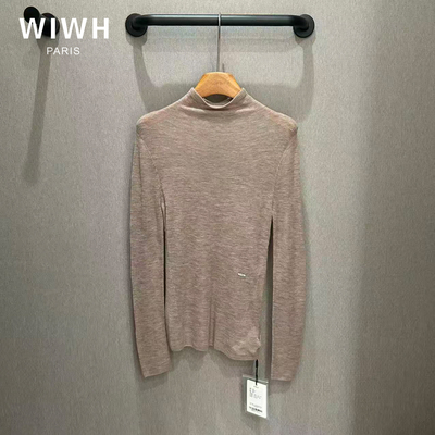 WIWH | 正品专柜 设计师品牌 25秋装 羊毛衫 打底衫 WHGM2E162